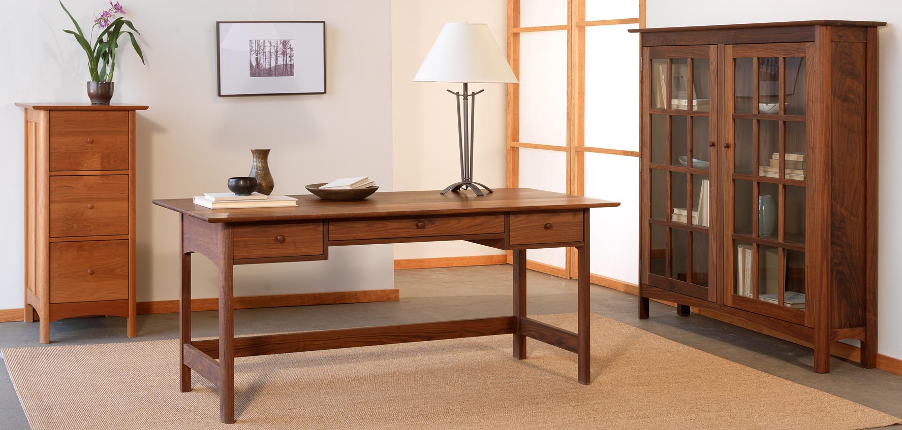 Walnut Desks | Made in the USA with Real Solid Walnut – Vermont Woods ...