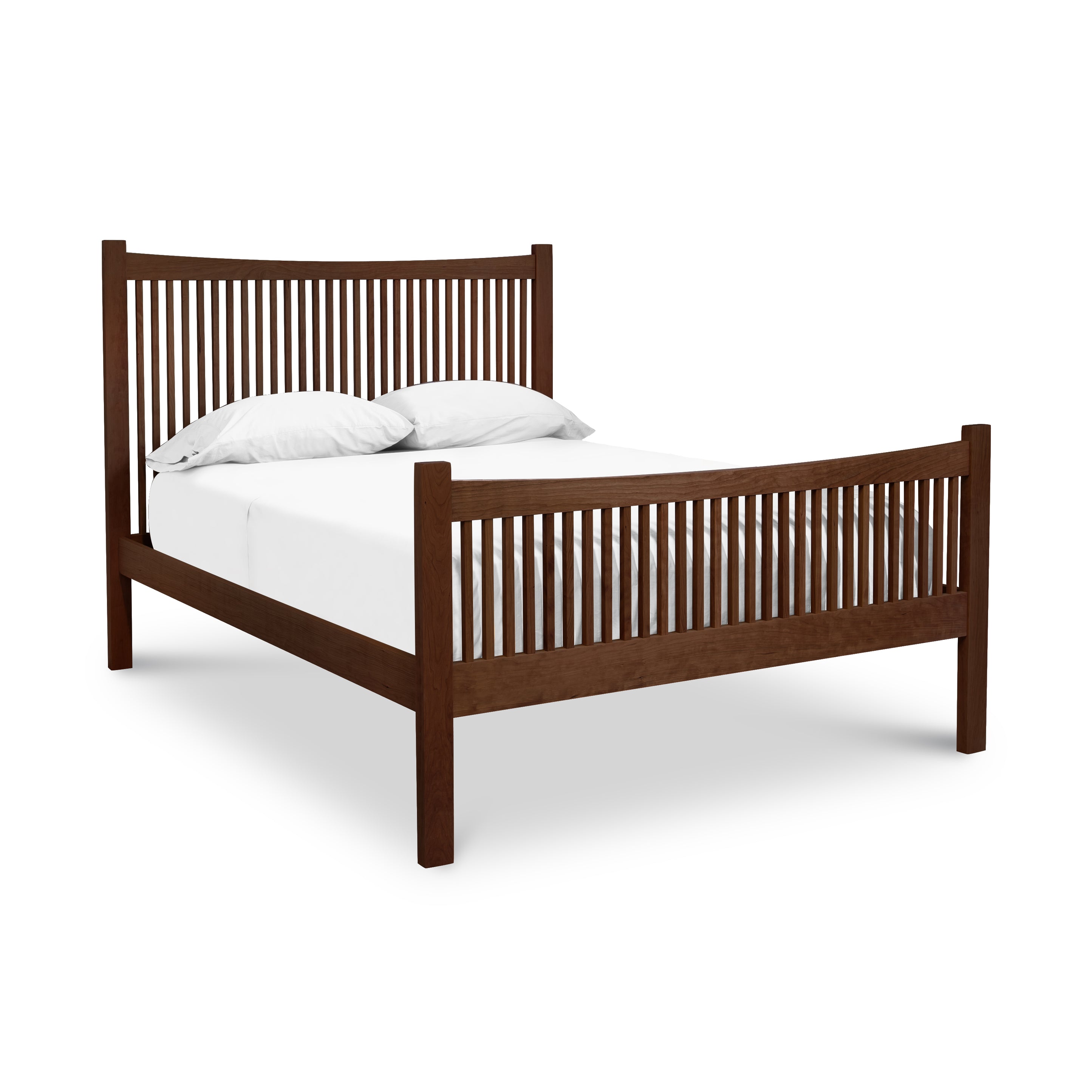 Burlington Shaker High Footboard Bed by Vermont Furniture Designs ...