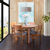 Burlington Shaker Round Solid Top Dining Table – Vermont Woods Studios