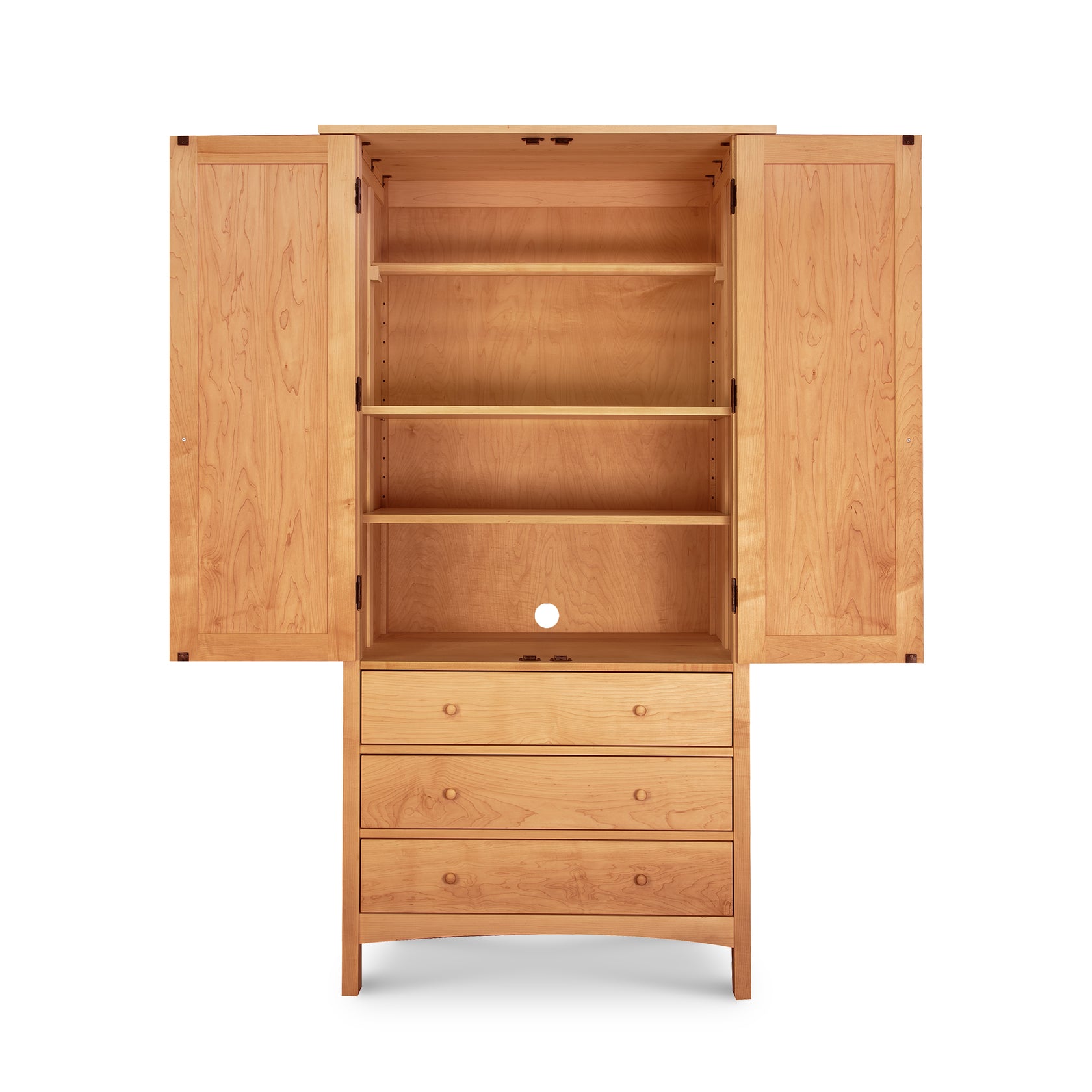 Burlington Shaker Tall Armoire by Vermont Furniture Designs | Vermont ...