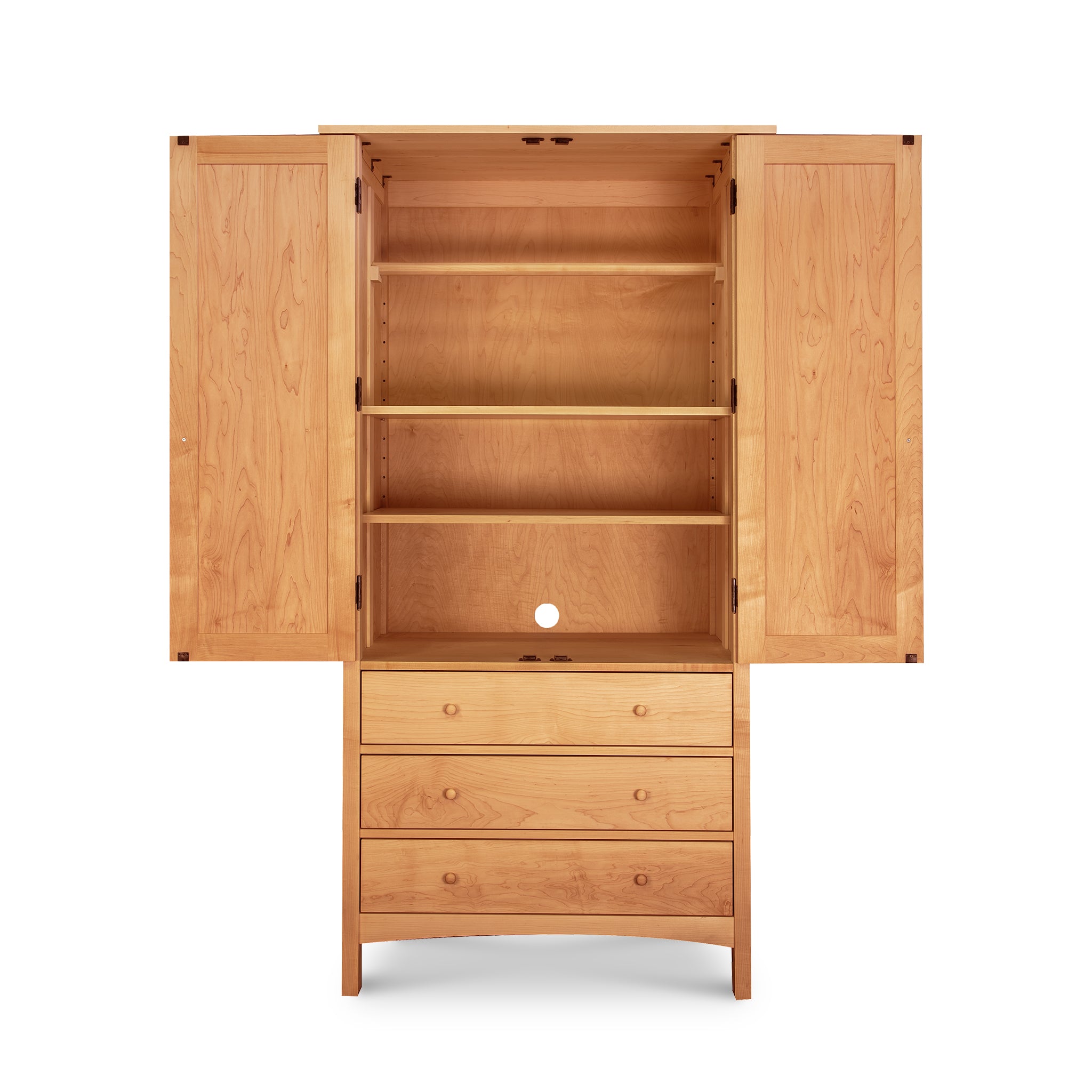 Burlington Shaker Tall Armoire by Vermont Furniture Designs | Vermont ...