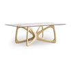 Butterfly Glass Top Dining Table by Copeland – Vermont Woods Studios