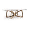 Butterfly Glass Top Dining Table – Vermont Woods Studios