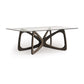 Butterfly Glass Top Dining Table – Vermont Woods Studios