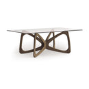 Butterfly Glass Top Dining Table by Copeland – Vermont Woods Studios