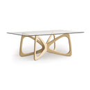 Butterfly Glass Top Dining Table by Copeland – Vermont Woods Studios
