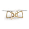 Butterfly Glass Top Dining Table – Vermont Woods Studios