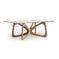 Butterfly Glass Top Dining Table by Copeland – Vermont Woods Studios