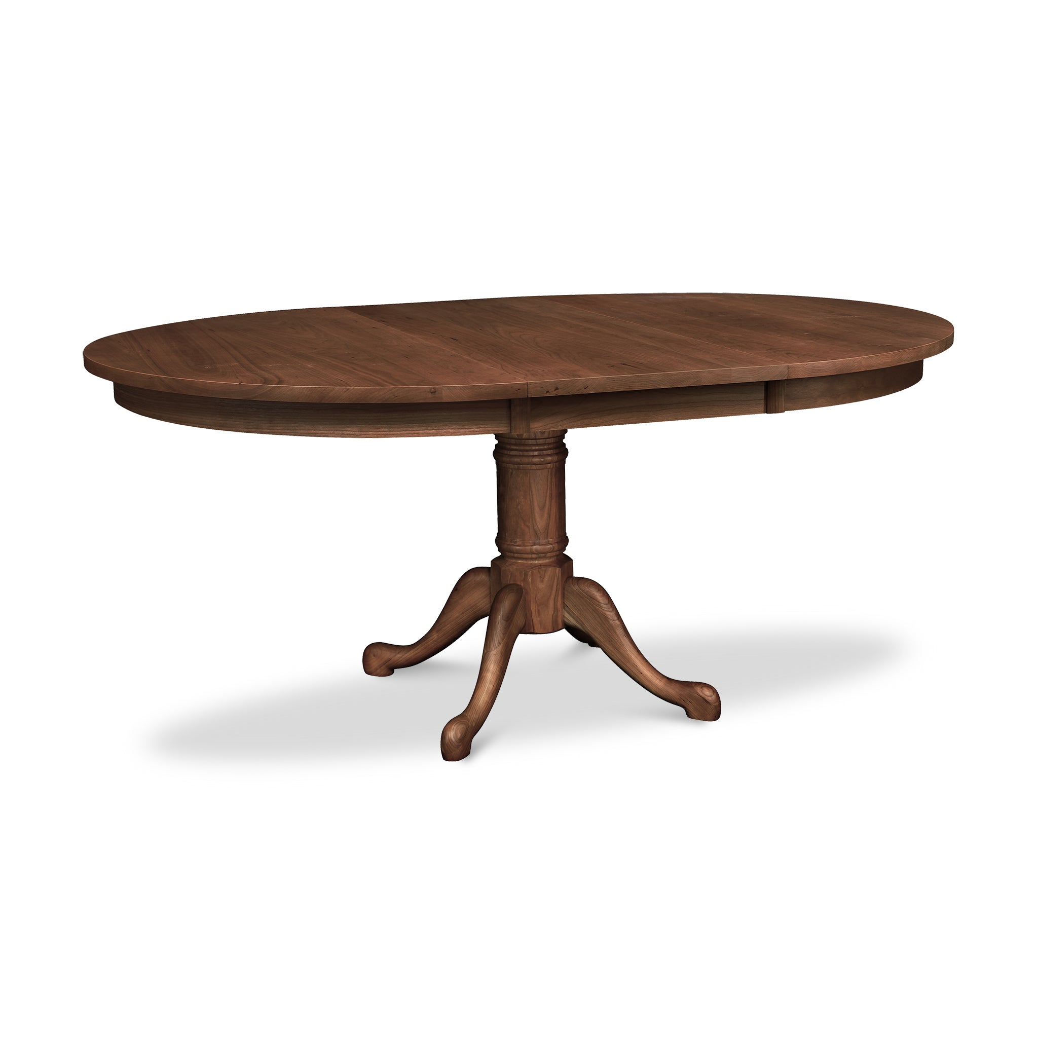 Cabriole Single Pedestal Round Extension Table by Lyndon Furniture ...