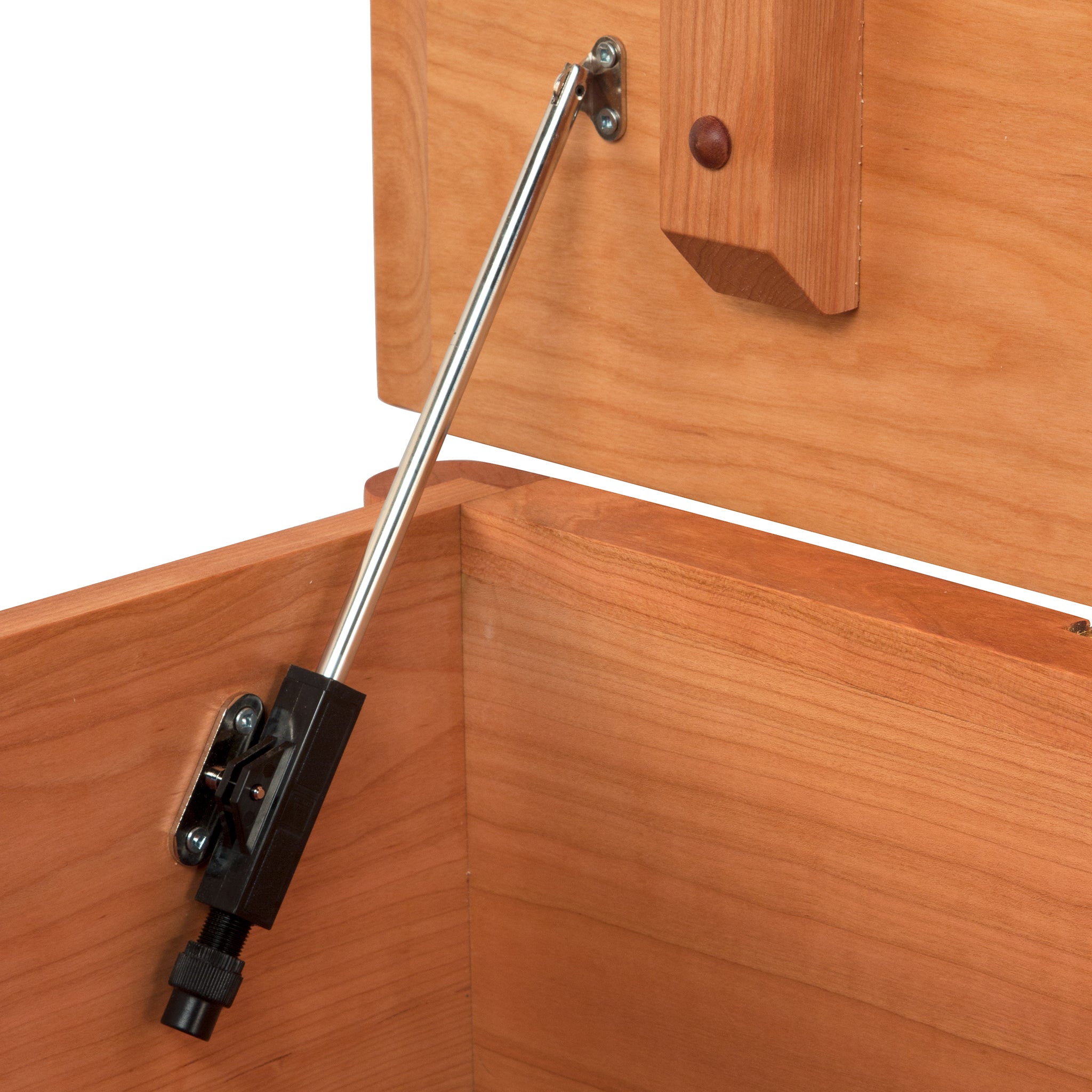 Cherry Moon Blanket Chest by Maple Corner Woodworks | Vermont Woods Studios