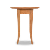 Classic Shaker Round Flare Leg End Table – Vermont Woods Studios