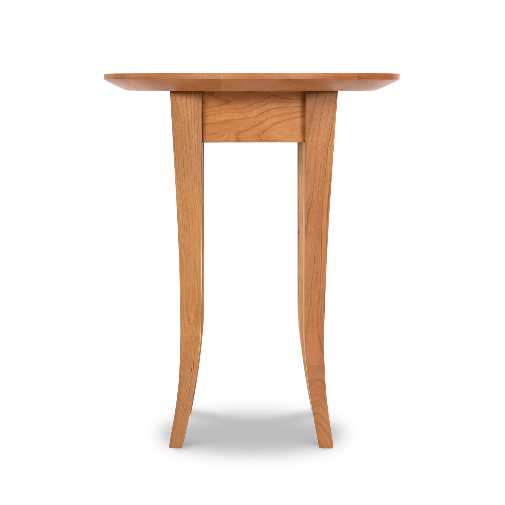 Classic Shaker Round Flare Leg End Table – Vermont Woods Studios