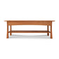 Contemporary Craftsman Console Coffee Table by Vermont Furniture ...