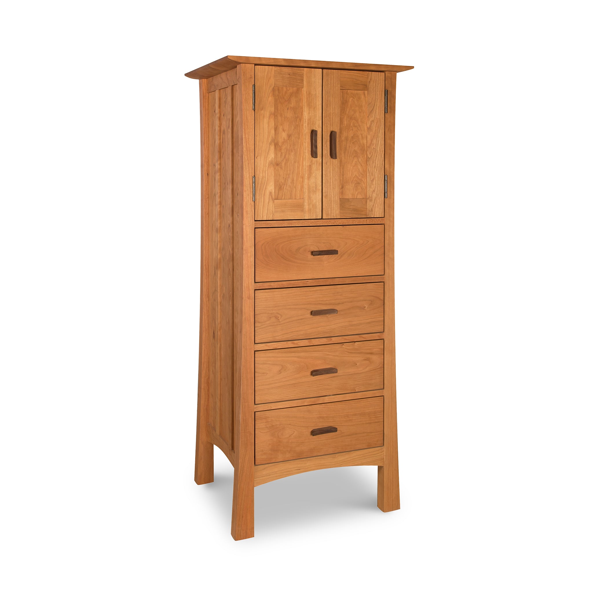 Contemporary Craftsman Tall Storage Chest by Vermont Furniture Designs ...