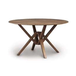 Exeter Round Solid Top Dining Table by Copeland Furniture | Vermont ...