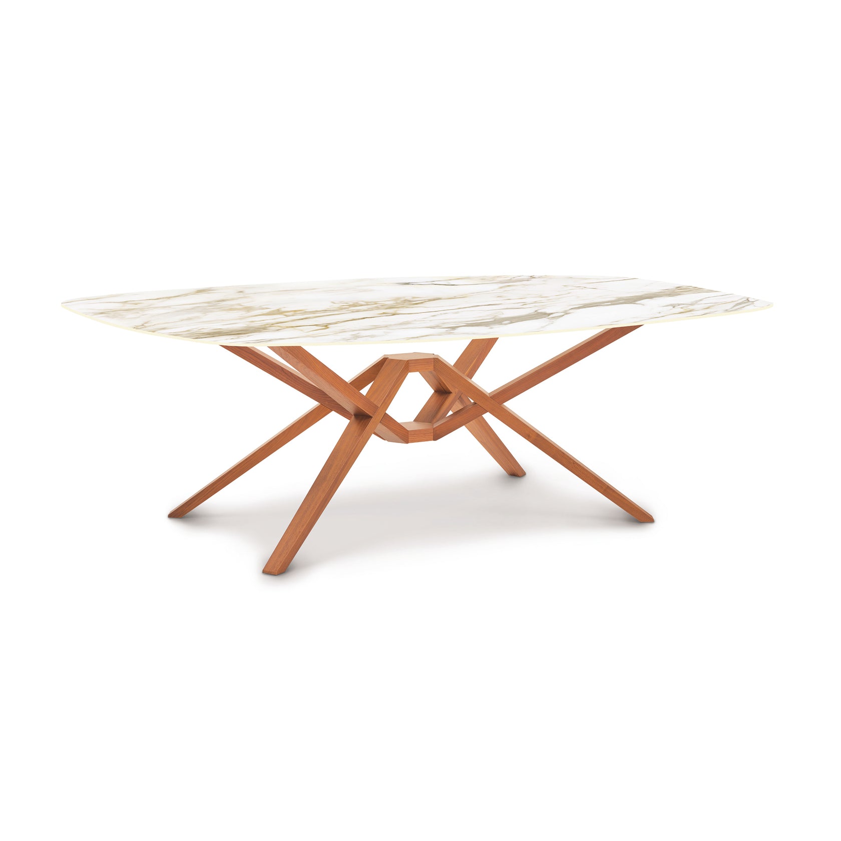 Exeter Sintered Stone Boat Top Table – Vermont Woods Studios