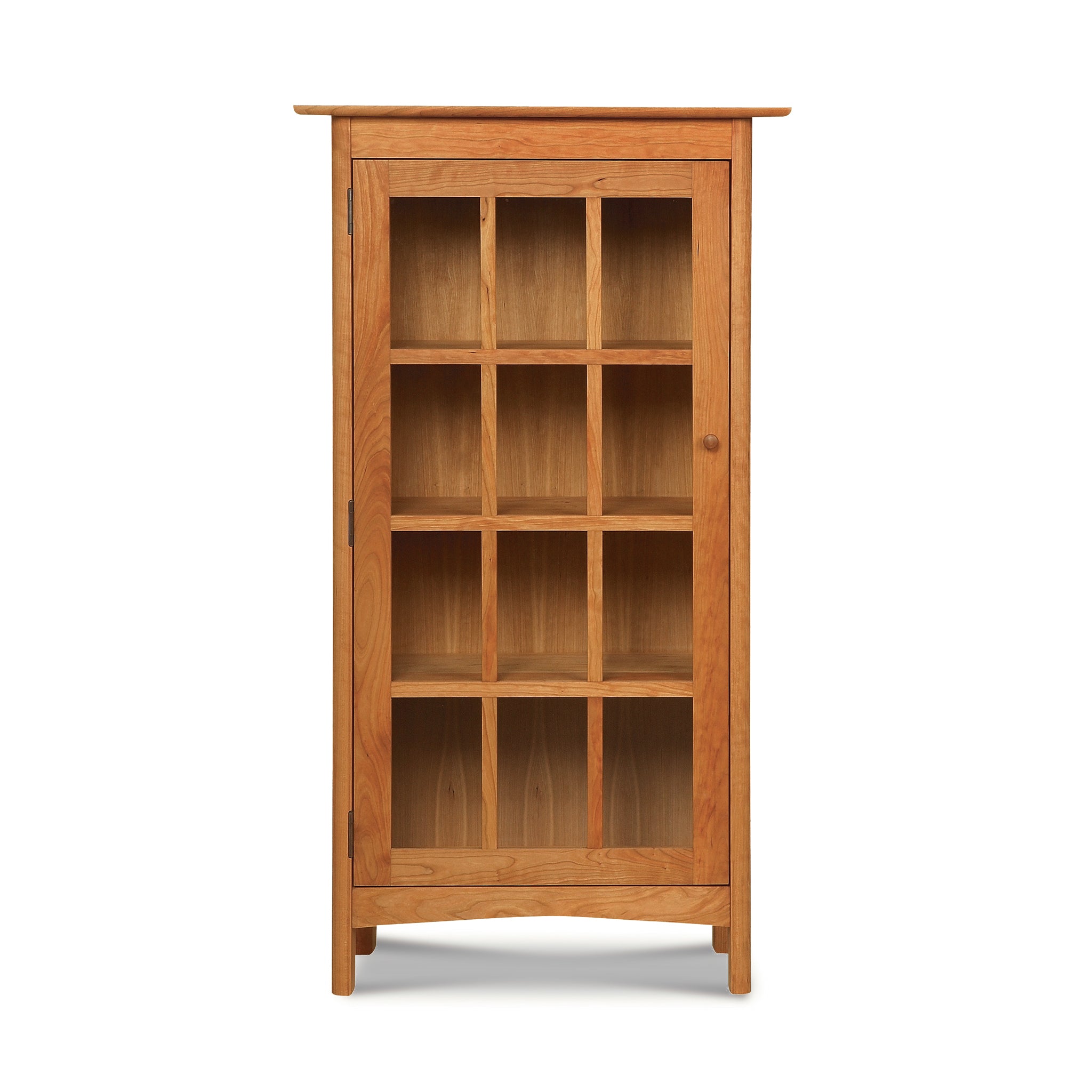 Heartwood Shaker Glass Door Bookcase by Vermont Furniture Designs ...