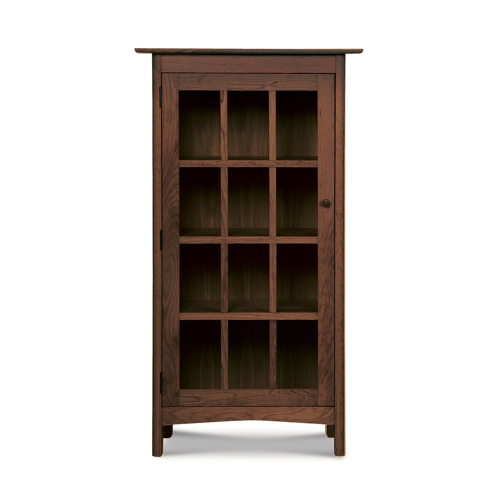 Heartwood Shaker Glass Door Bookcase by Vermont Furniture Designs ...