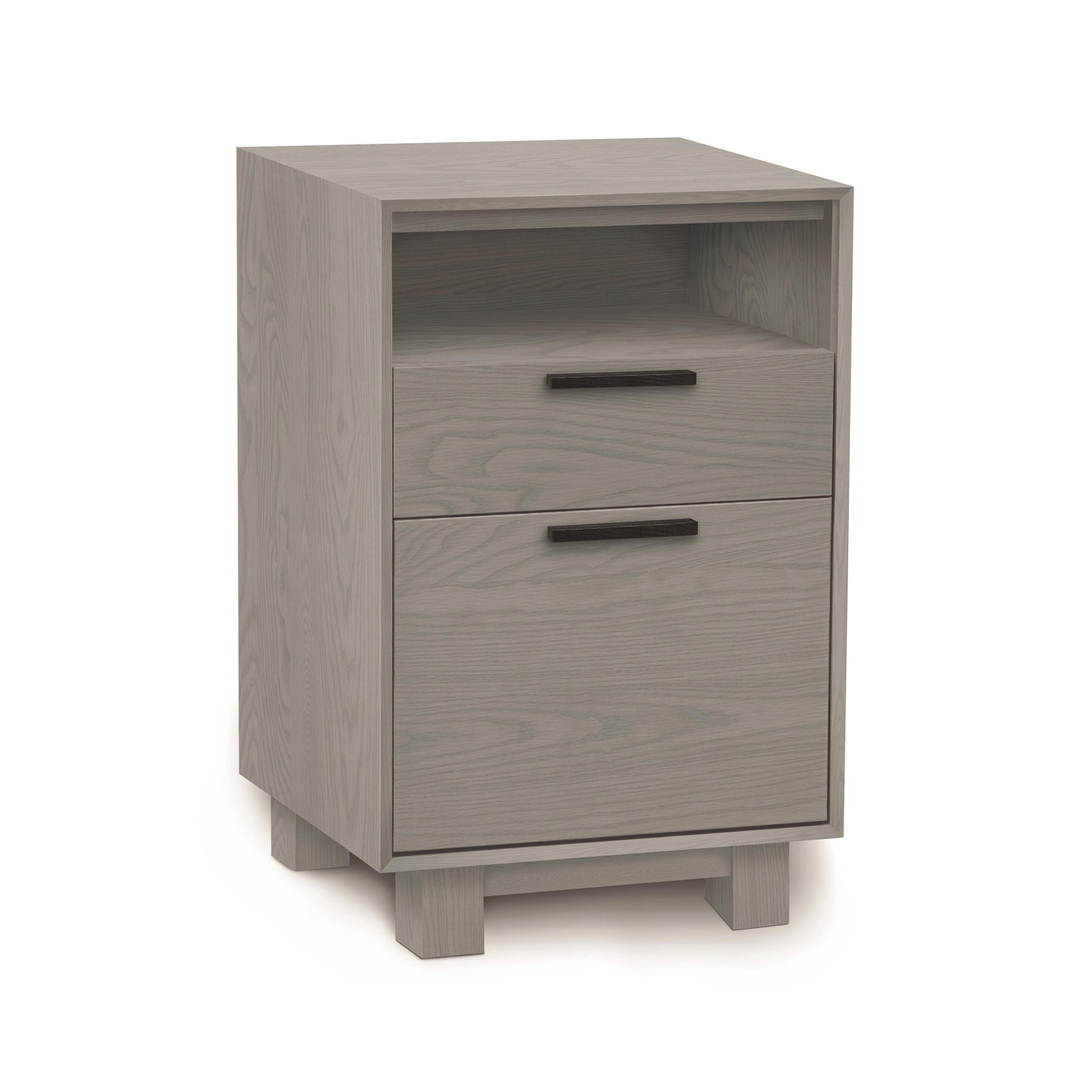 Linear Narrow File Cabinet with Cubby by Copeland Furniture | Vermont ...