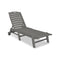 Nautical Wheeled Chaise - Stackable by POLYWOOD | Vermont Woods Studios