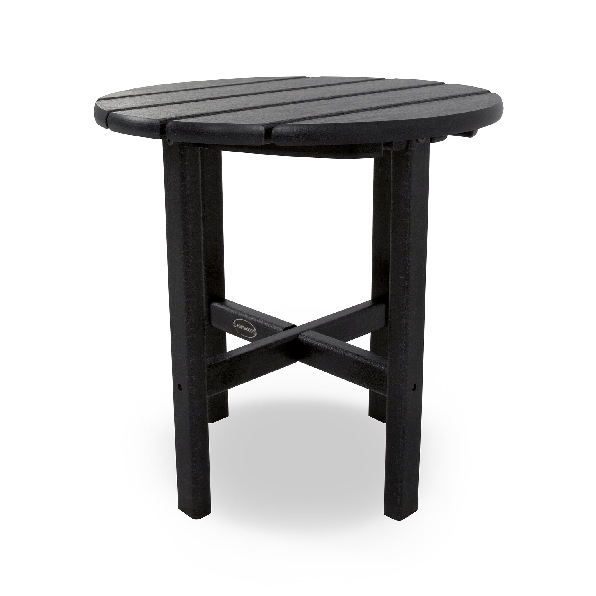POLYWOOD 18" Round Side Table by POLYWOOD | Vermont Woods Studios