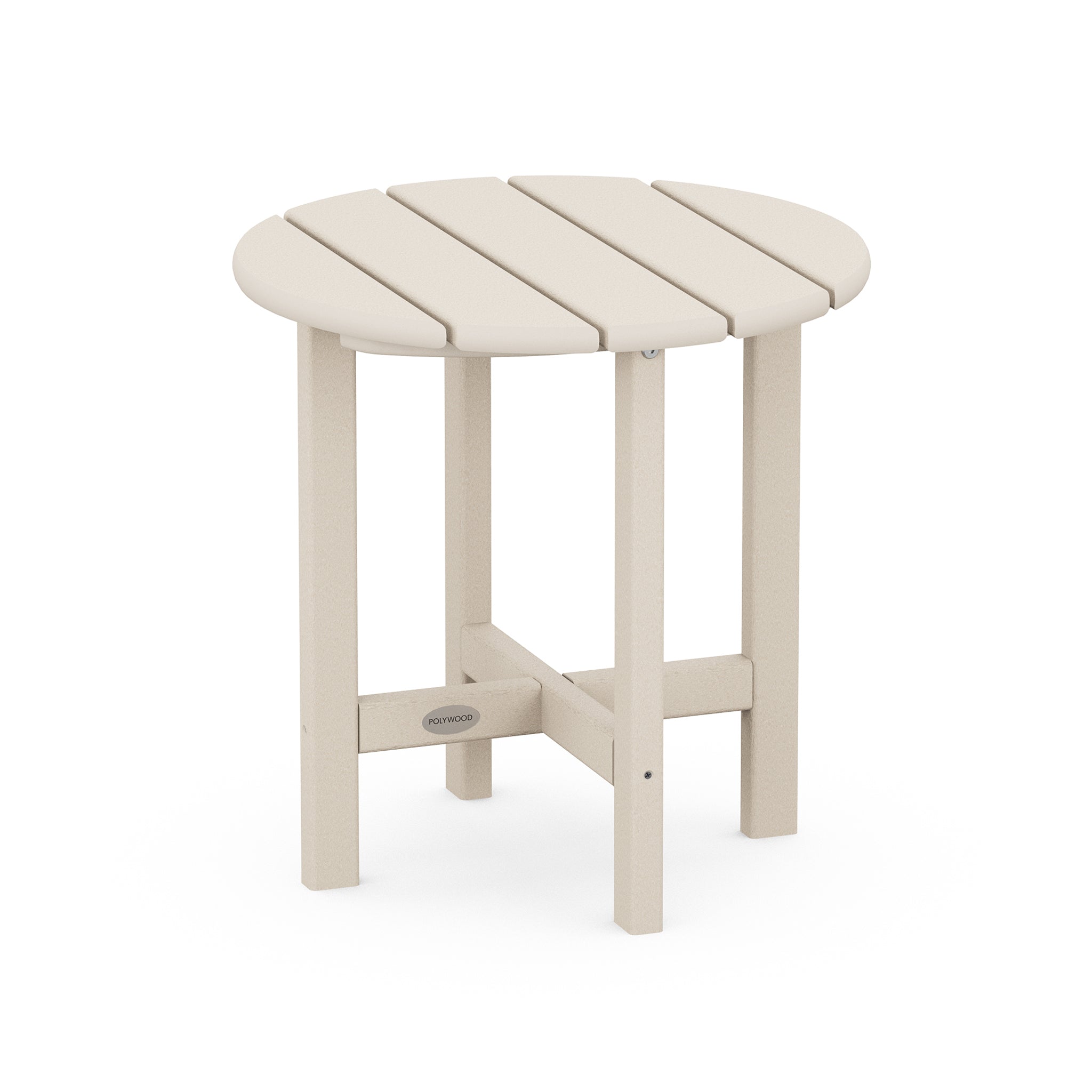 POLYWOOD 18" Round Side Table by POLYWOOD | Vermont Woods Studios