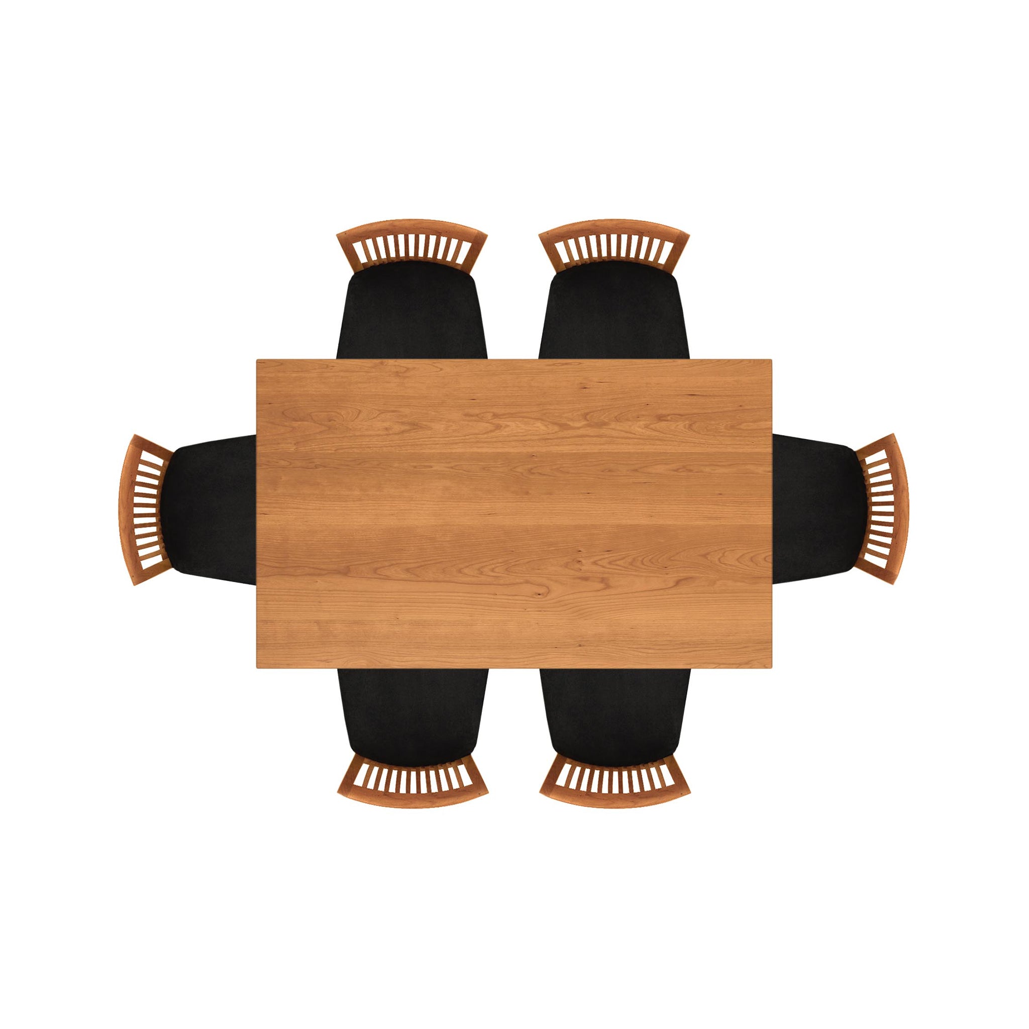 Sarah Shaker Tapered Leg Solid Top Table by Copeland Furniture ...