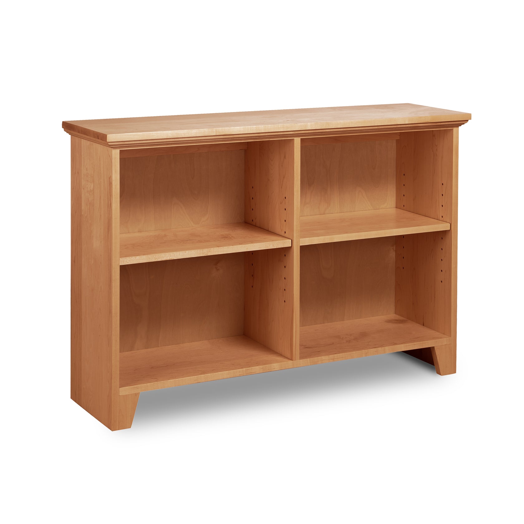 Shaker Wide Bookcase by Lyndon Furniture | Vermont Woods Studios
