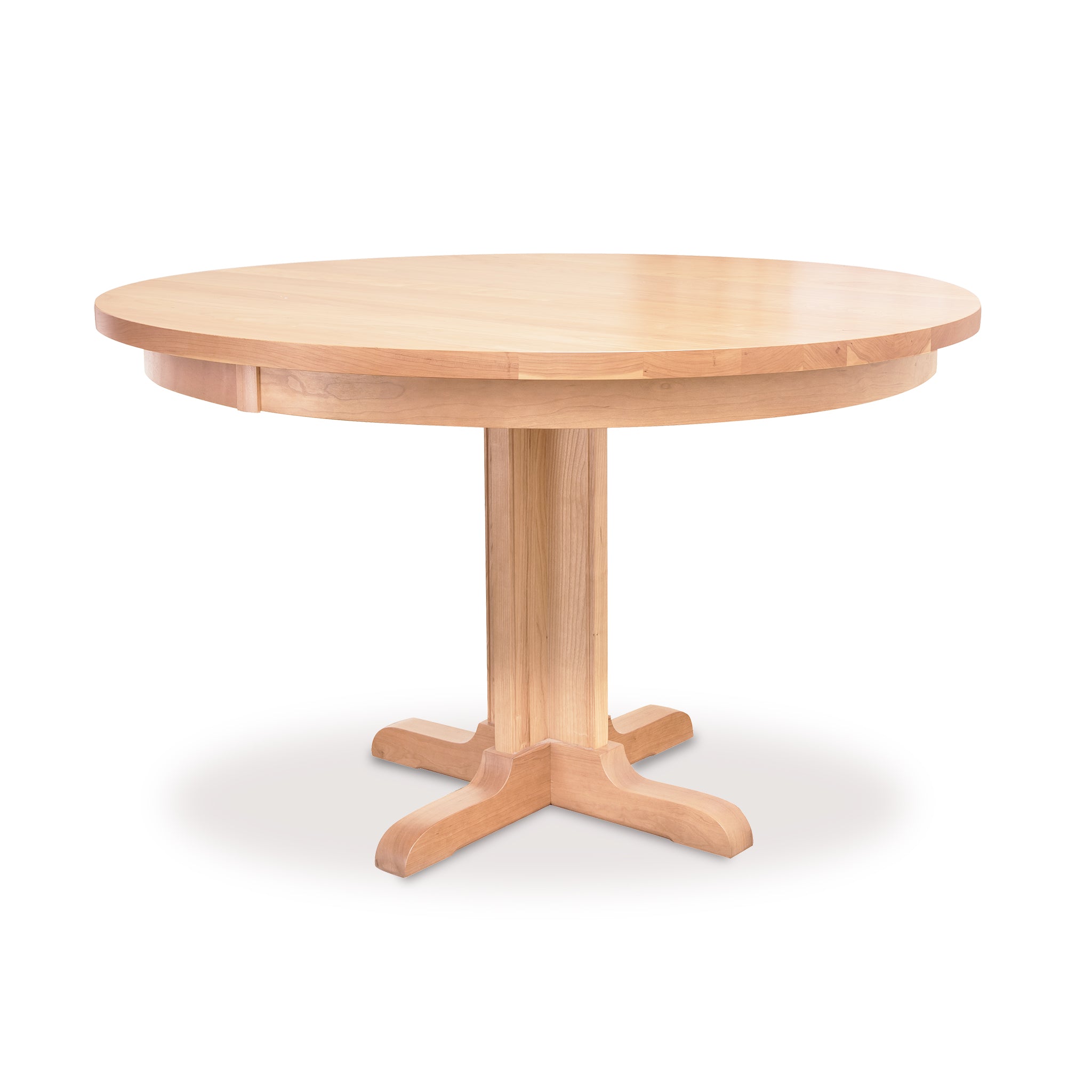Single - Leg Round Pedestal Table by Lyndon Furniture | Vermont Woods ...
